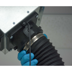 4" Exhaust Connector Adapter with Two Ports and Iris Damper - Animal ...