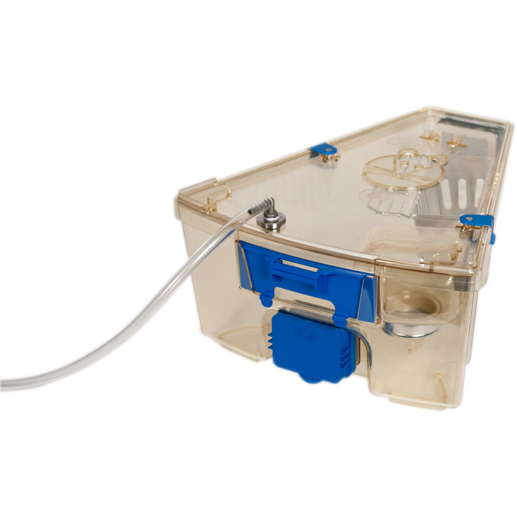 Optimice Cage Solid Front Filter Cap - Animal Care Systems