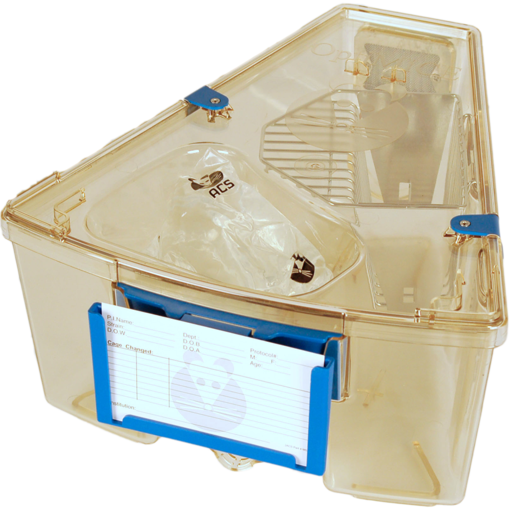 Optimice External Water Bag Cage Top - Animal Care Systems