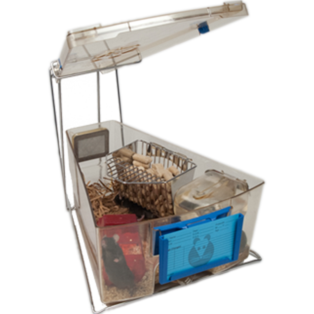 Optimice Hands-free Cage Top Holder - Animal Care Systems