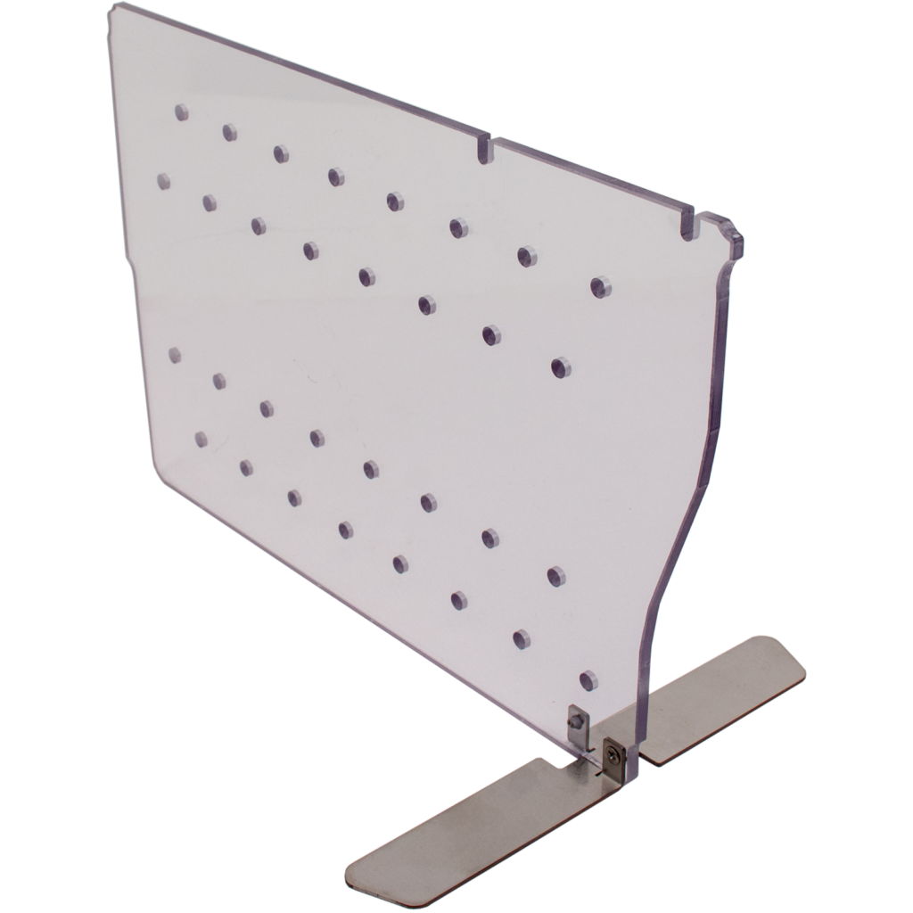 Optirat GenII Cage Divider and Feeder Set with Social Holes - Animal ...